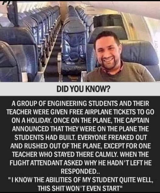 A group of engineering students built a plane and this is what happened ...