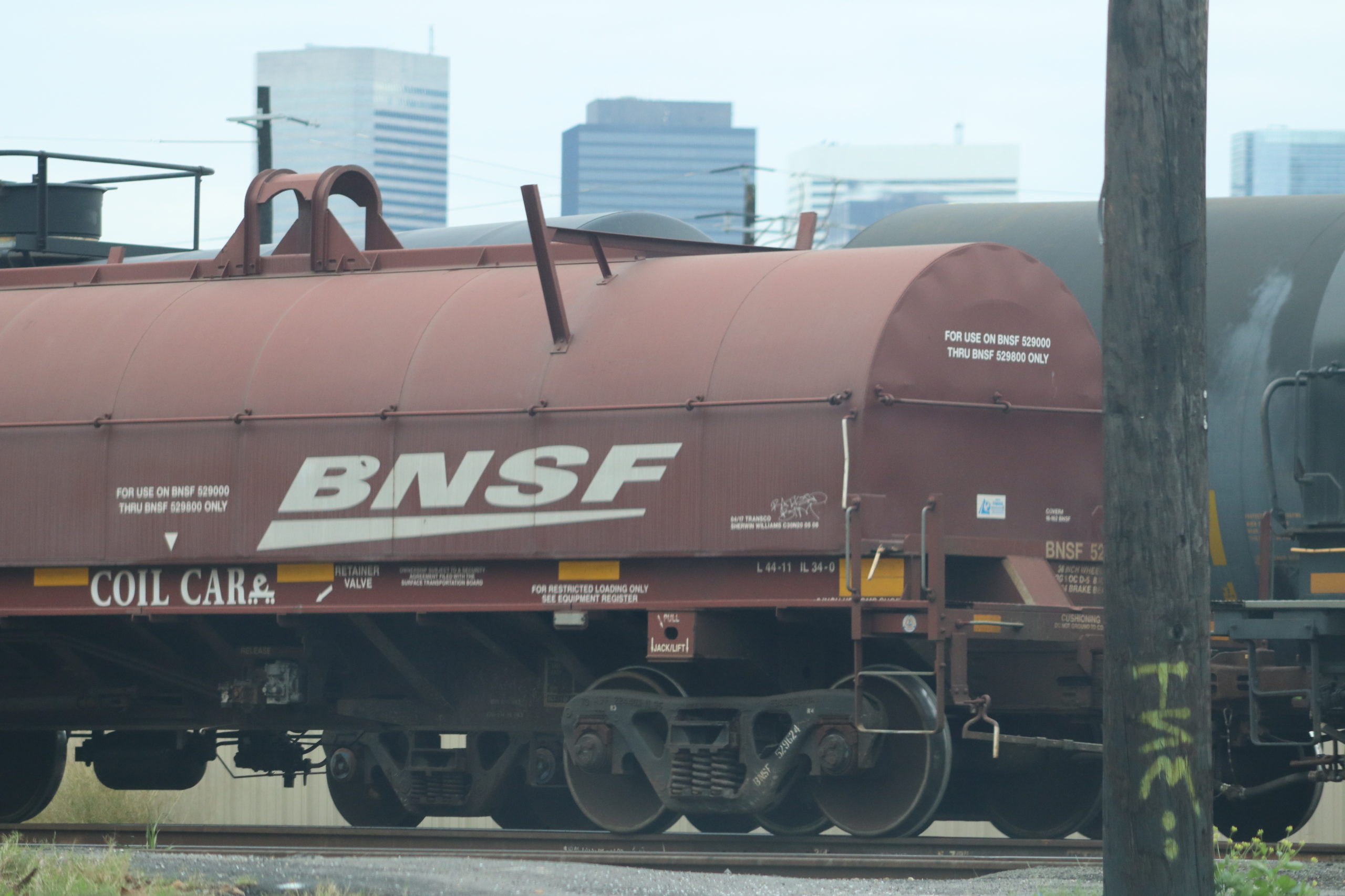 Photo of BNSF Coil Car – Downtown Houston - Rideshare Houston