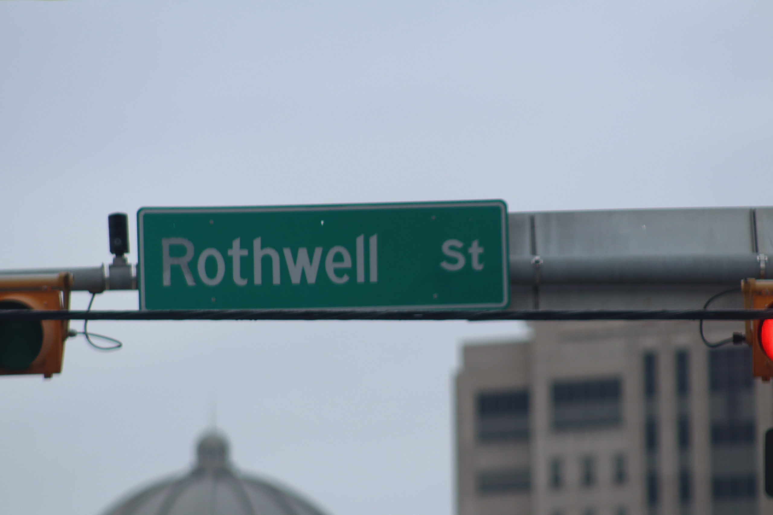 Photo of Rothwell st. Signage - Rideshare Houston