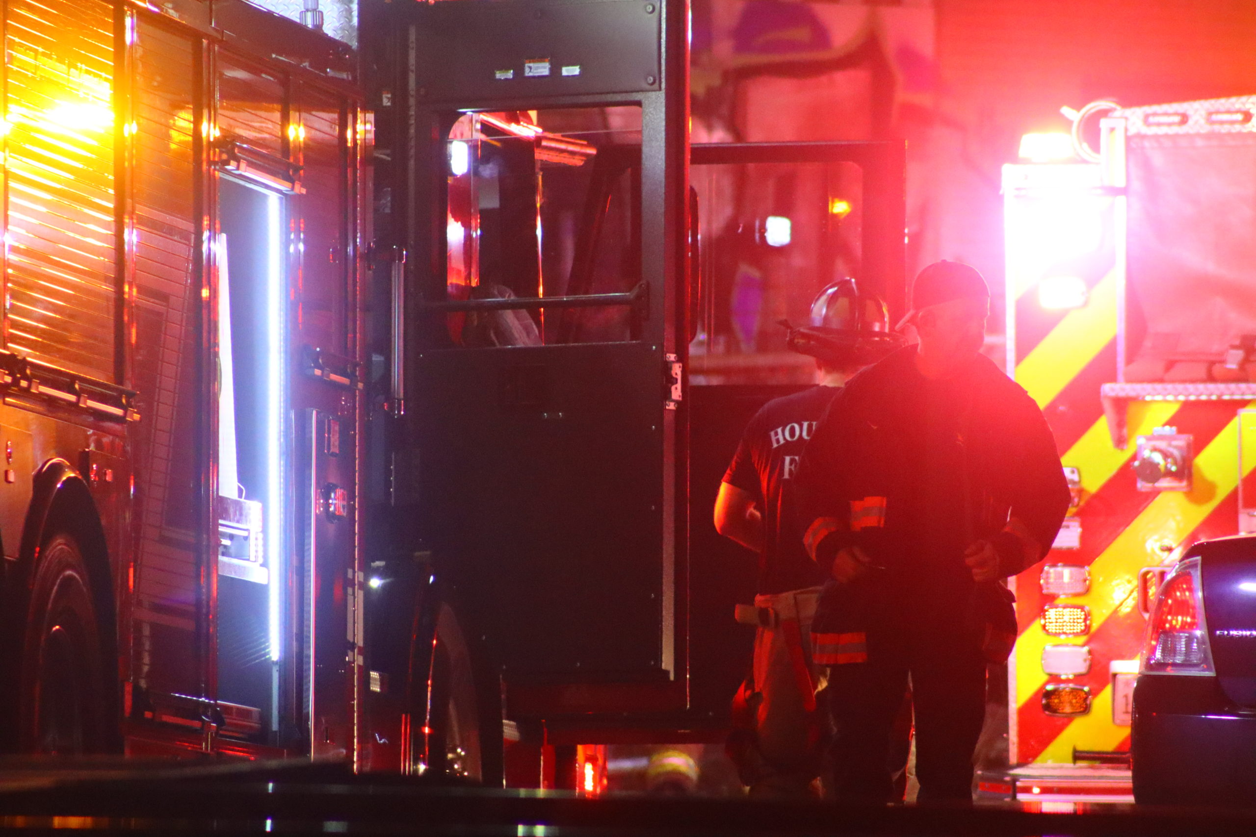 Photo of Houston Firefighters Respond to a Fire - Rideshare Houston