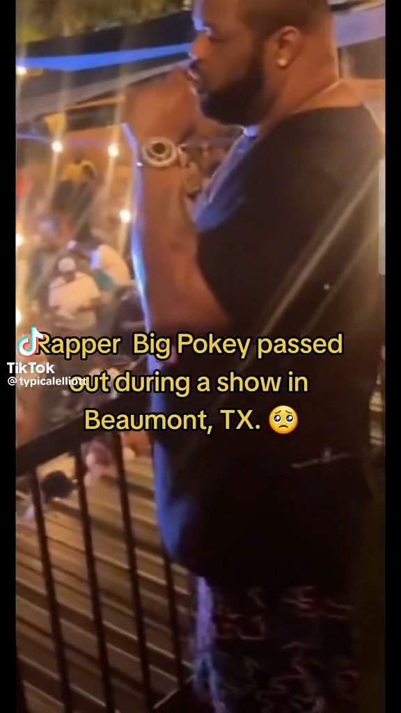 Video: Houston Rapper Big Pokey collapsing and passing out on stage ...
