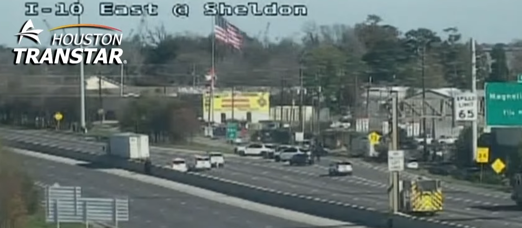 Houston Driver Facing Felony Evading Charges After 18-Wheeler Standoff ...